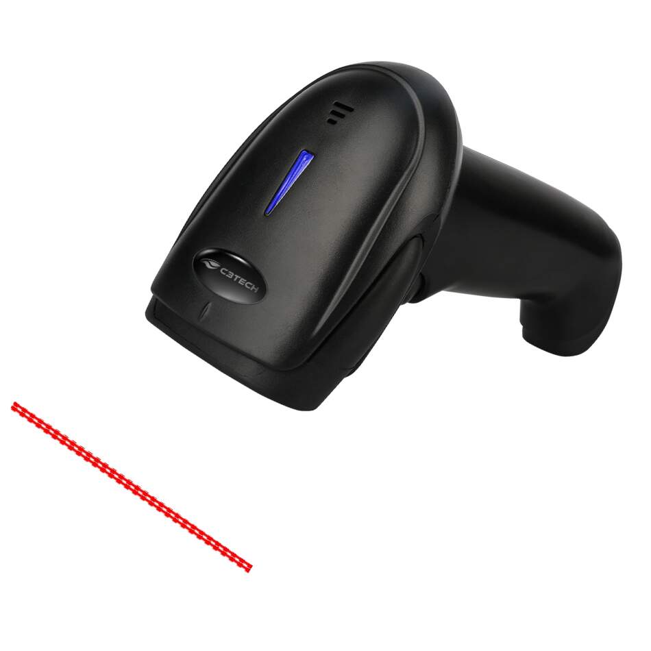 Leitor Código de Barras e QR Code sem Fio Multifunções