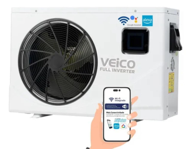 Trocador De Calor Piscina Veico Inverter 30.000 Litros - Globalmar ...
