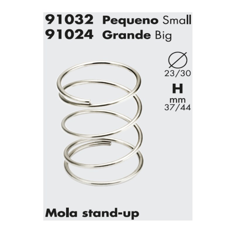 Mola Nautos 91032 35mm Stand Up Pequena Inox - Velamar Náutica