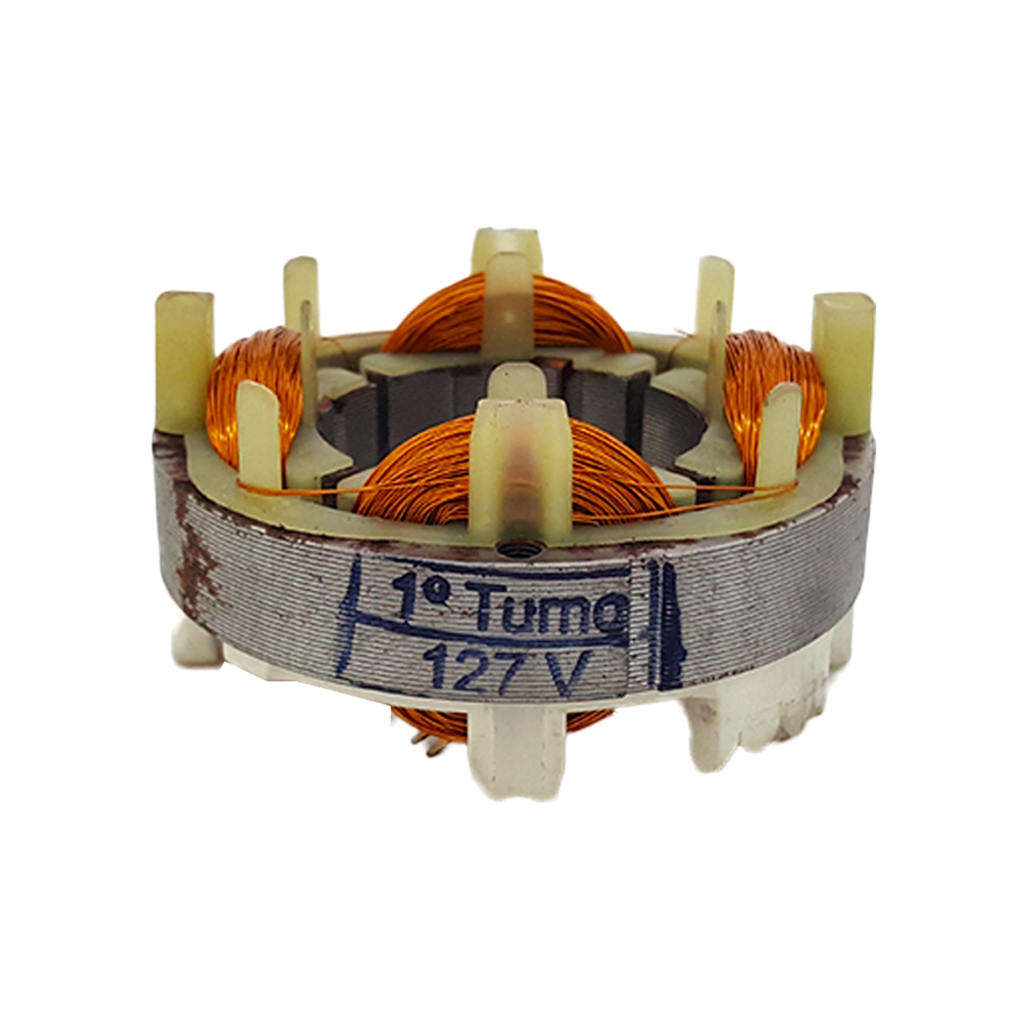 Estator 127v Para Motor Redondo Ventilador Arno V