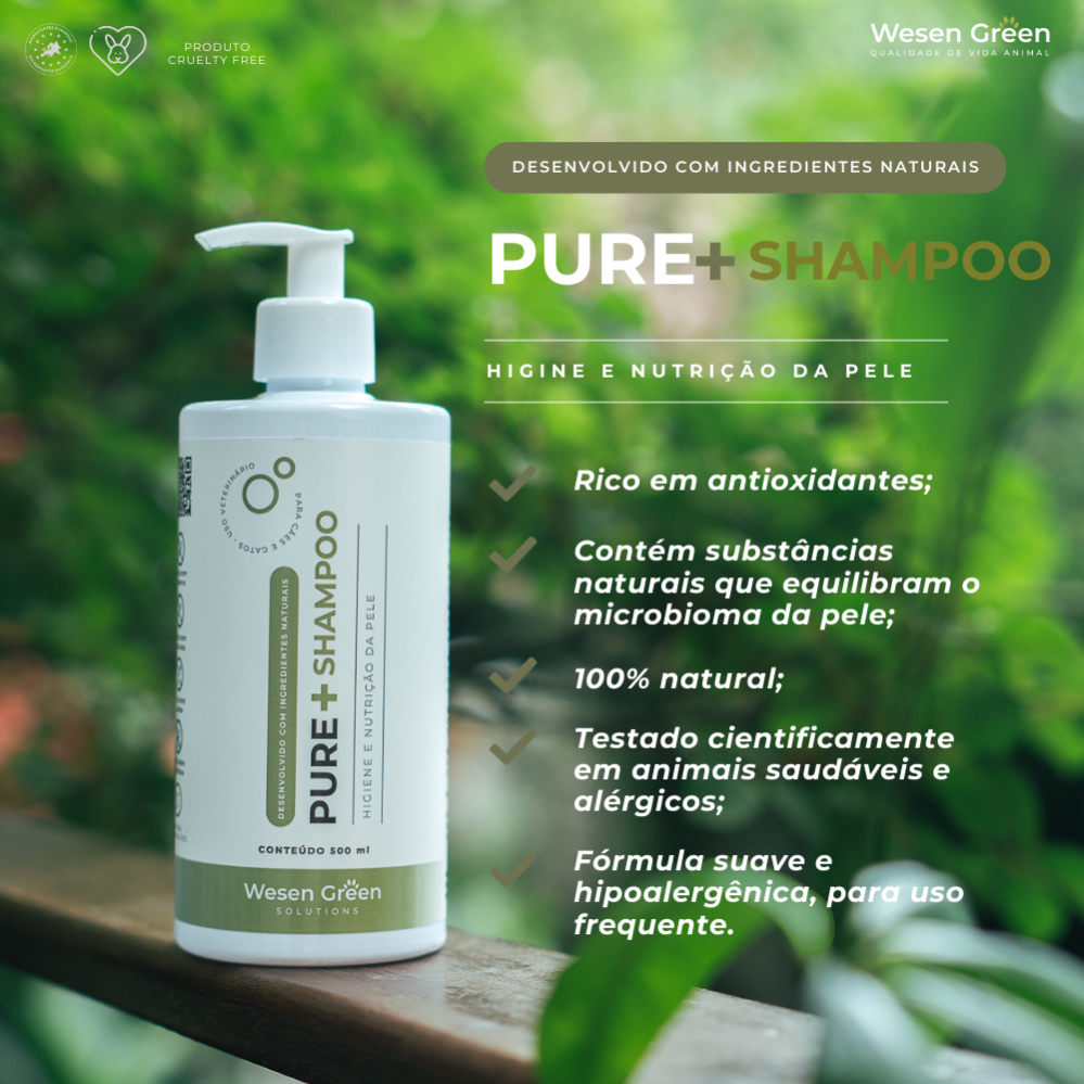 Wesen Green - Produtos Naturais que Cuidam da Pele do seu Pet!