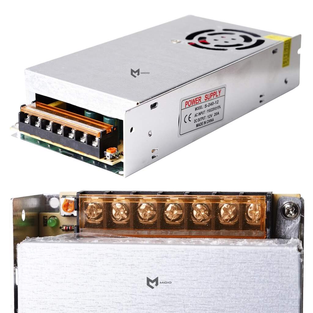 Fonte Chaveada Modelo Colmeia 12V 5A 10A 20A 30A 50A Bivolt Estabilizada Corrente Contínua ...