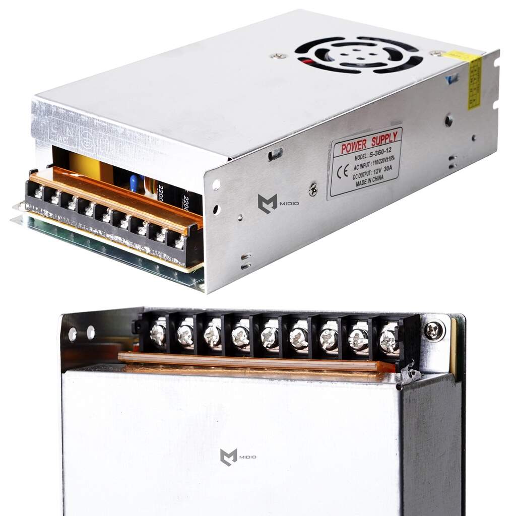 Fonte Chaveada Modelo Colmeia 12V 5A 10A 20A 30A 50A Bivolt Estabilizada Corrente Contínua ...