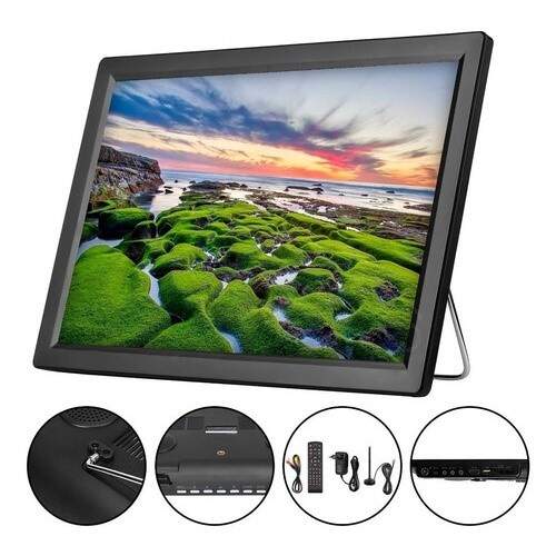 Tv Digital Monitor Hd 14 Polegadas Com Antena e Controle Entrada Usb ...