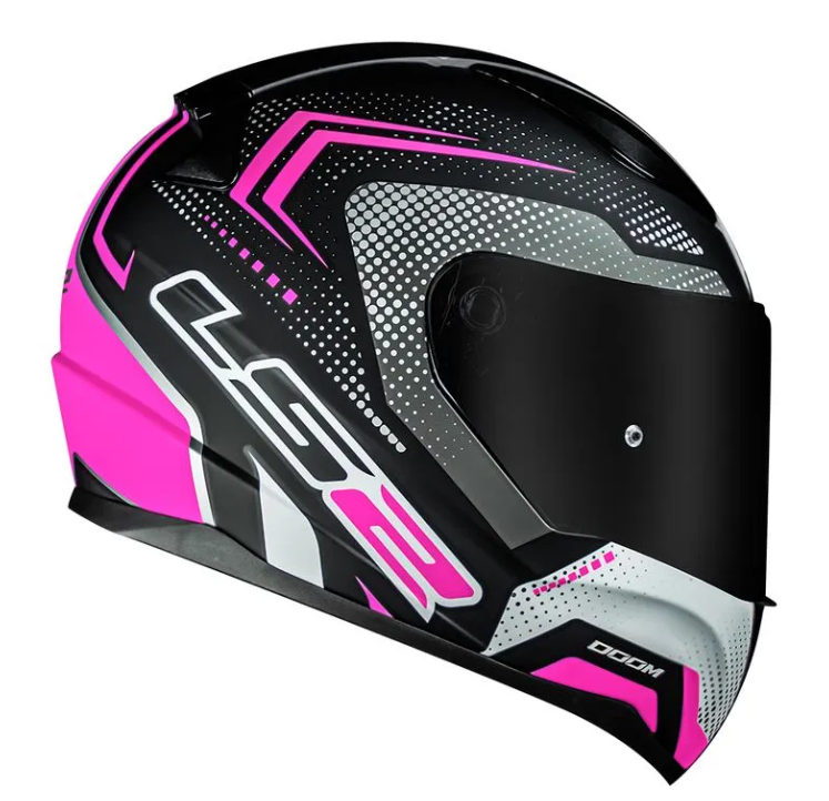 Capacete LS2 Rapid FF353 Doom Matte/Blk/Pink