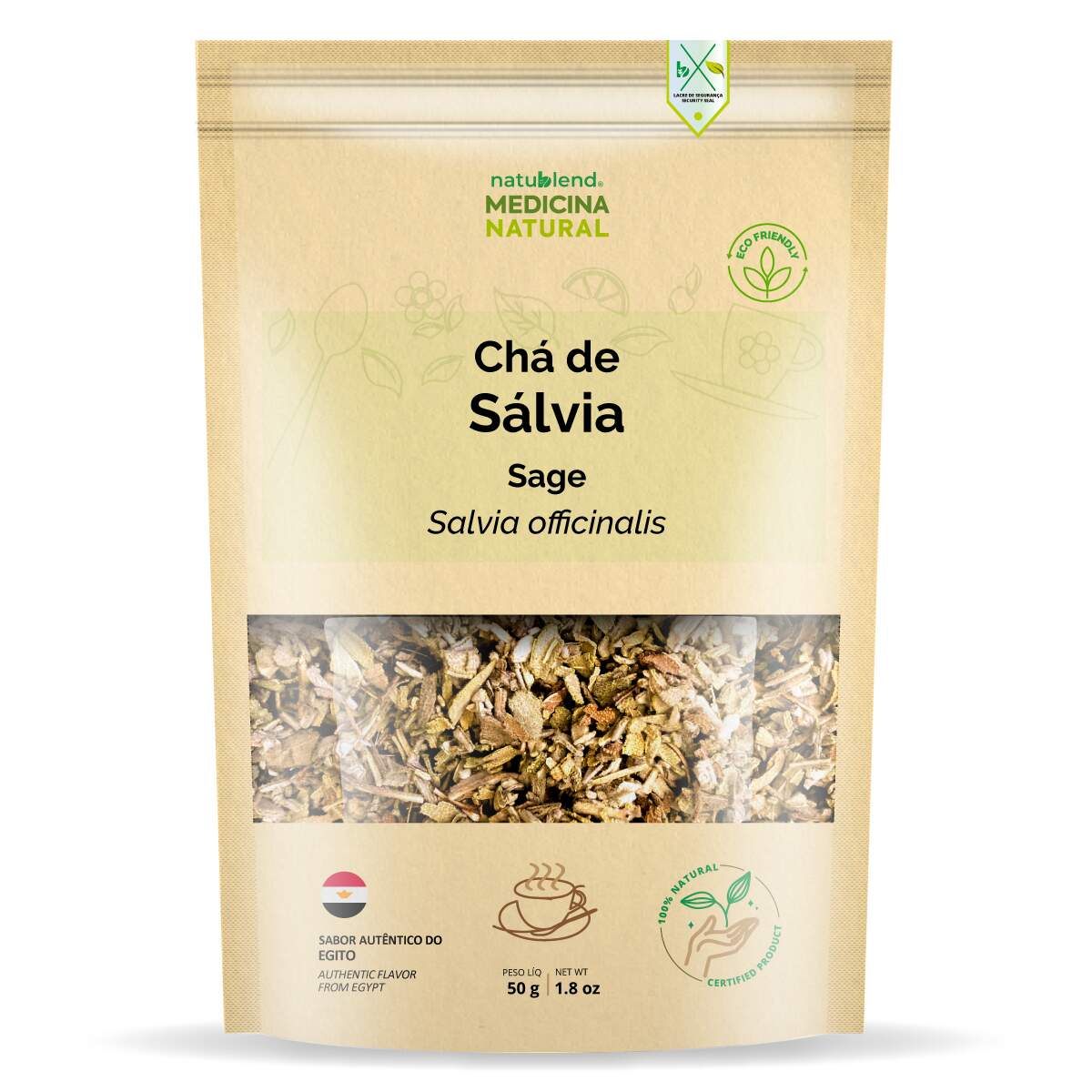 Chá de Sálvia Importado - Salvia officinalis | Loja Medicina Natural