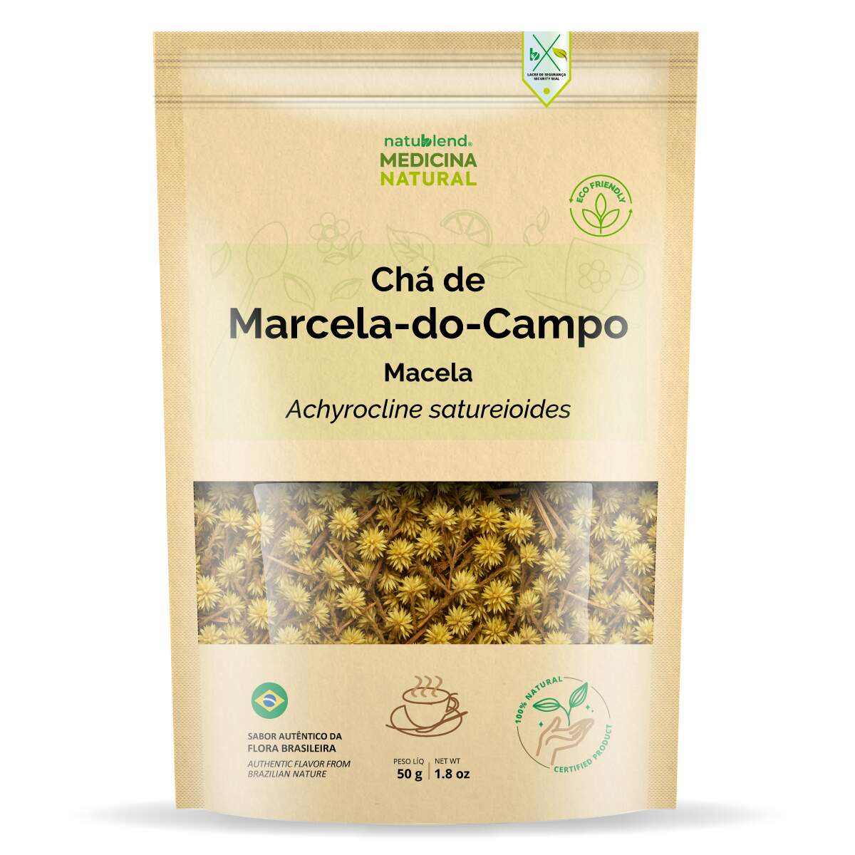 Chá de Macela - Achyrocline satureioides - 50g | Loja Medicina Natural