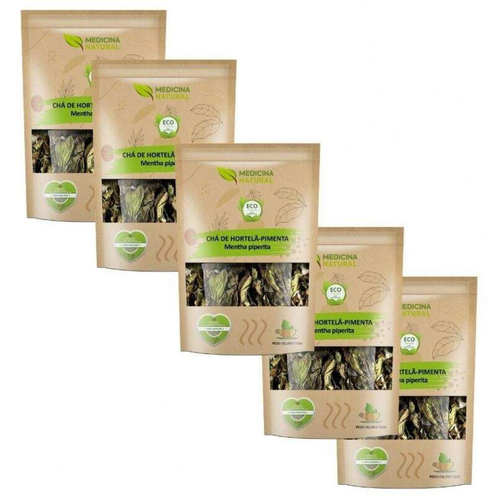 Chá de Hortelã Pimenta Importado e Orgânico - Mentha piperita - 100g