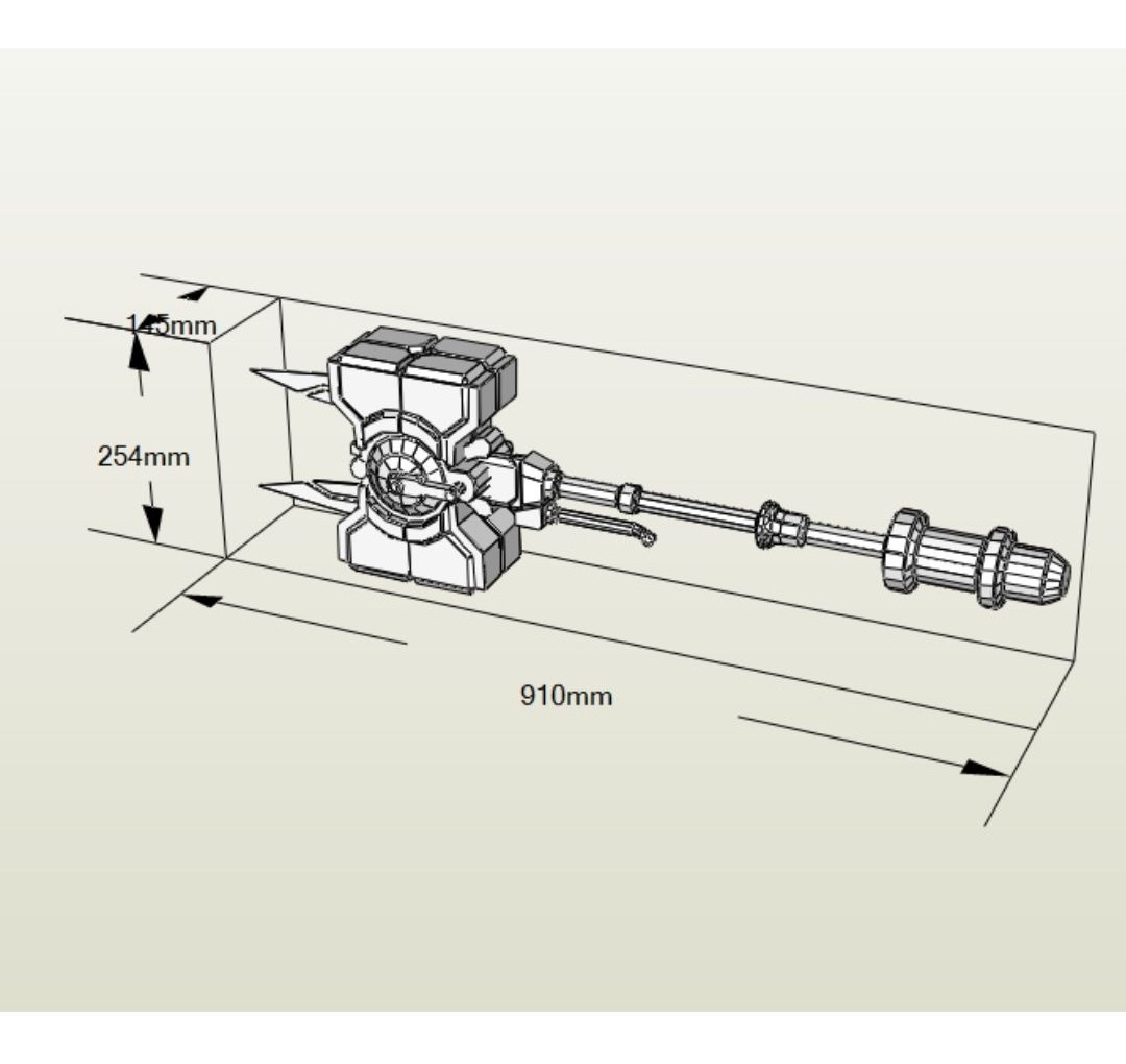 Projeto Jayce Arcane Hammer Papercraft- Pdf-eva