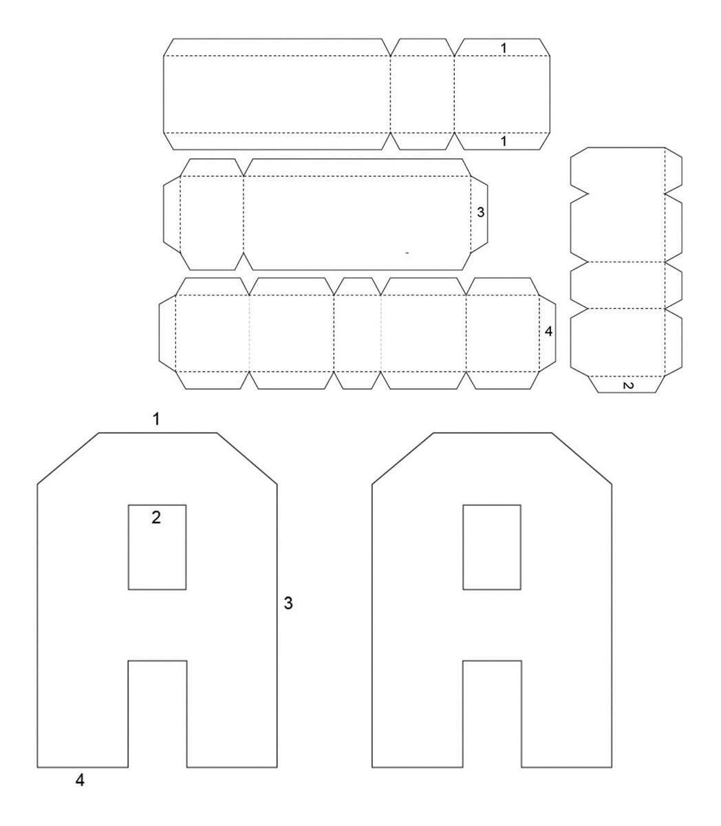 Kit Imprimible Letras 3d Editables En Power Point