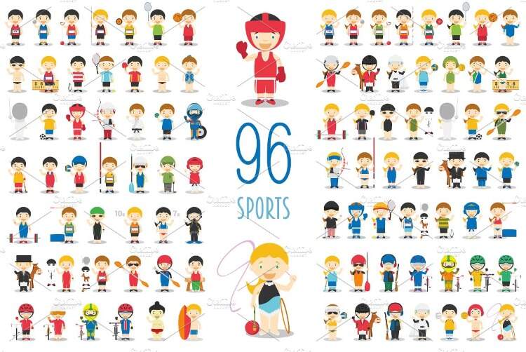 Megapack 600 Personajes Vectorizados Plantillas Png Sublimar