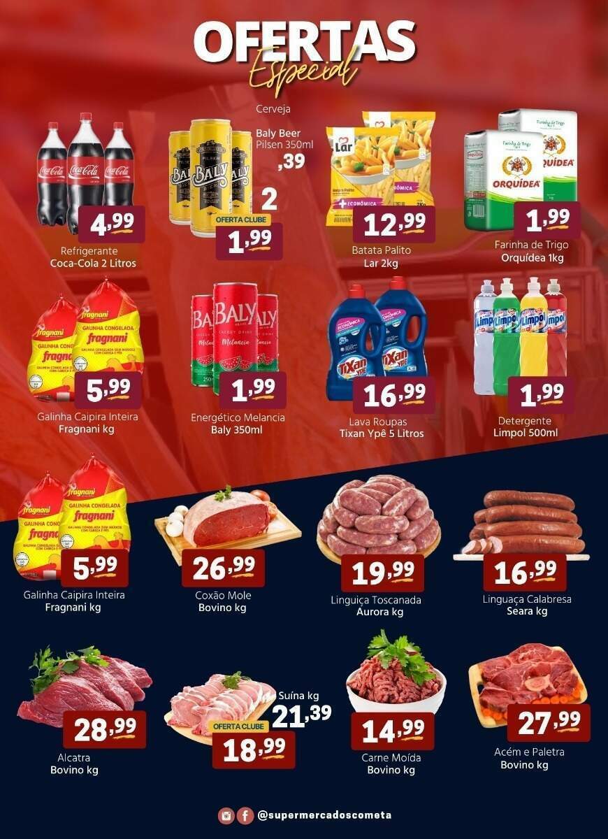 Pack Canva Encartes Supermercado Editável 20 Artes