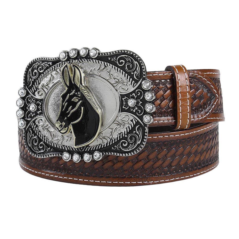 Cinto Country Cow Way de Couro 22411 - Rodeo West