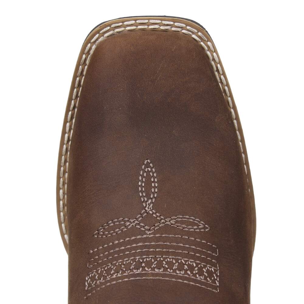 Botina Feminina Bico Quadrado Terra Zebu 33575 - Rodeo West