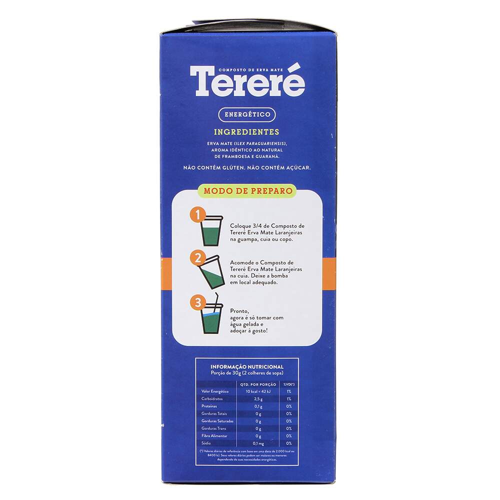 Erva Mate para Tereré Sabor Energético Laranjeiras 33388 - Rodeo West
