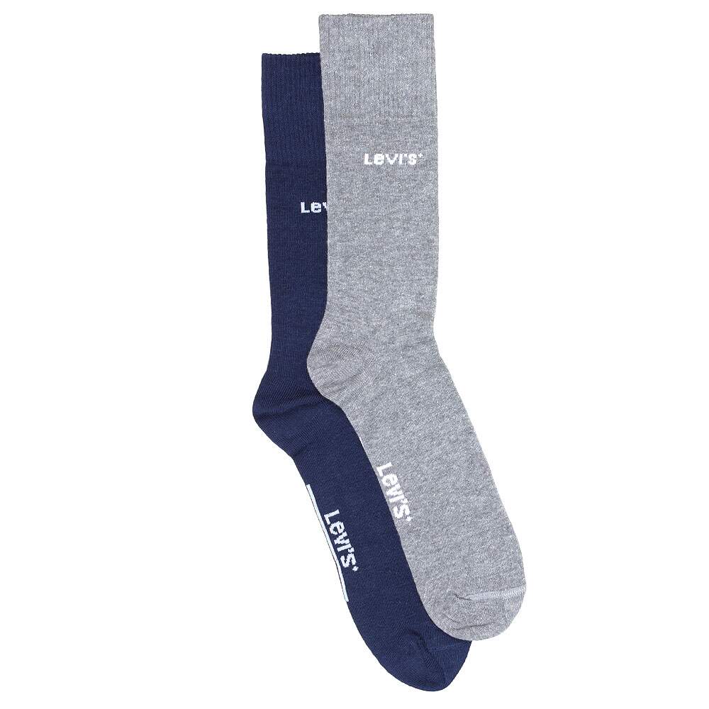 Kit de Meias Masculinas Cinza e Azul Levi's 34133 - Rodeo West