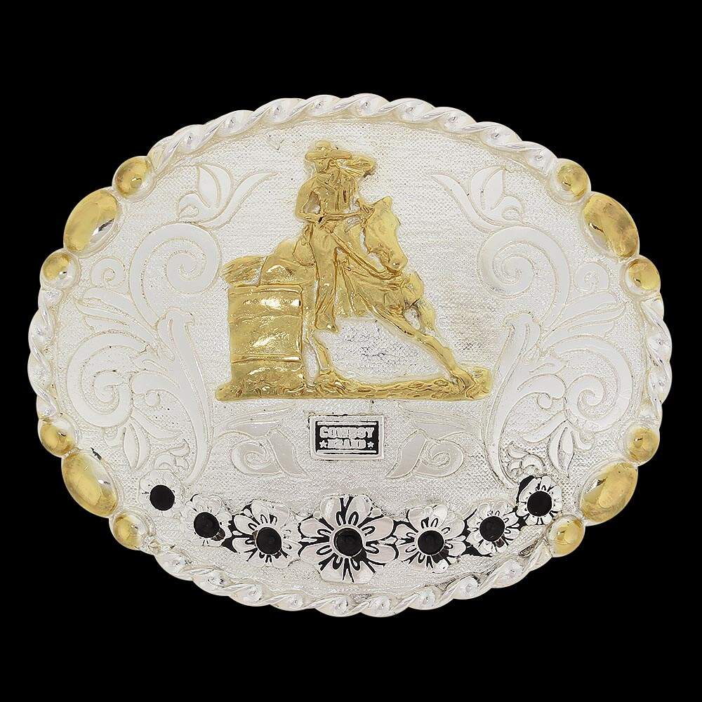 Fivela 3 Tambores Feminina Cowboy Brand 20087 - Rodeo West