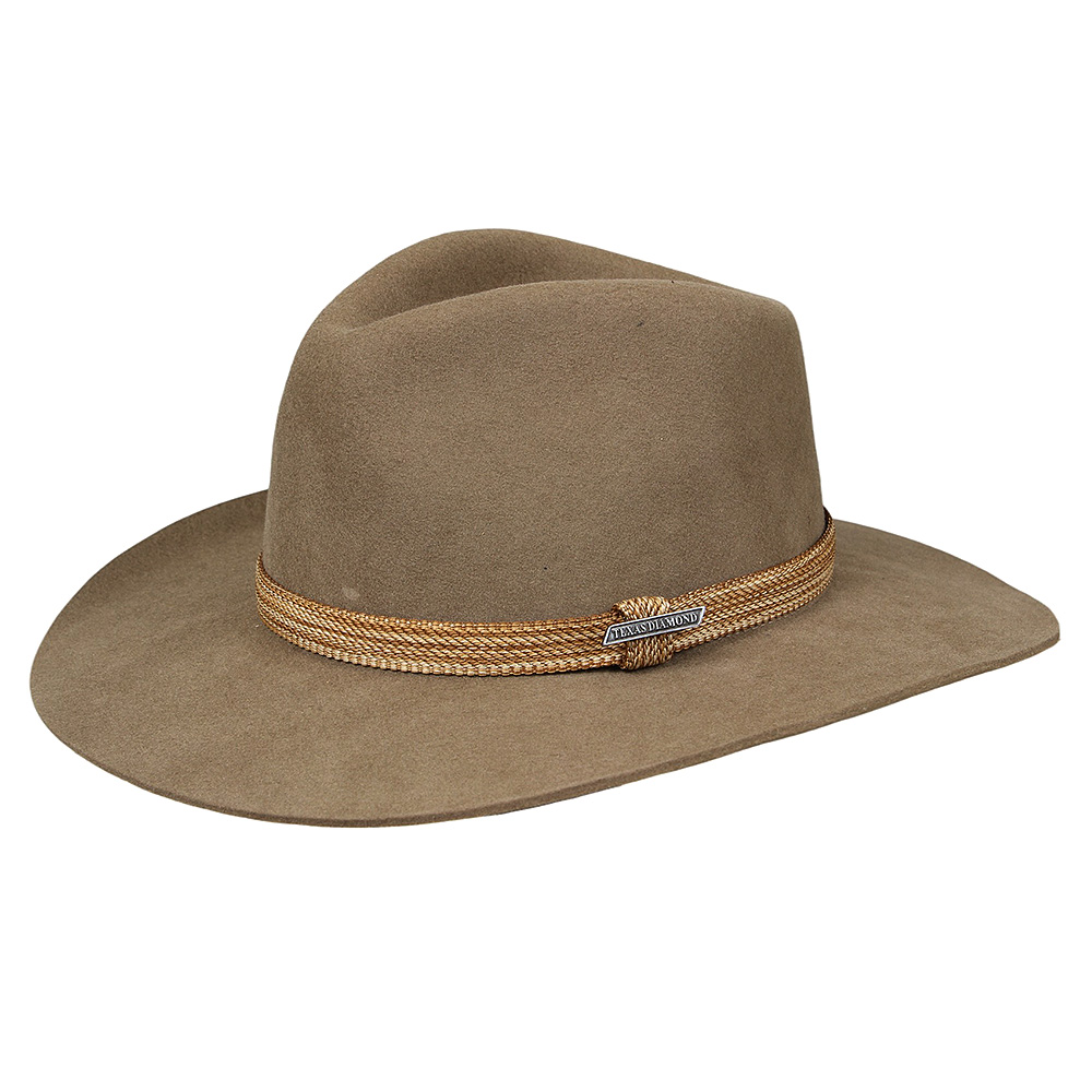 Chapéu Casual de Feltro 3X Castor Texas Diamond 34232 - Rodeo West