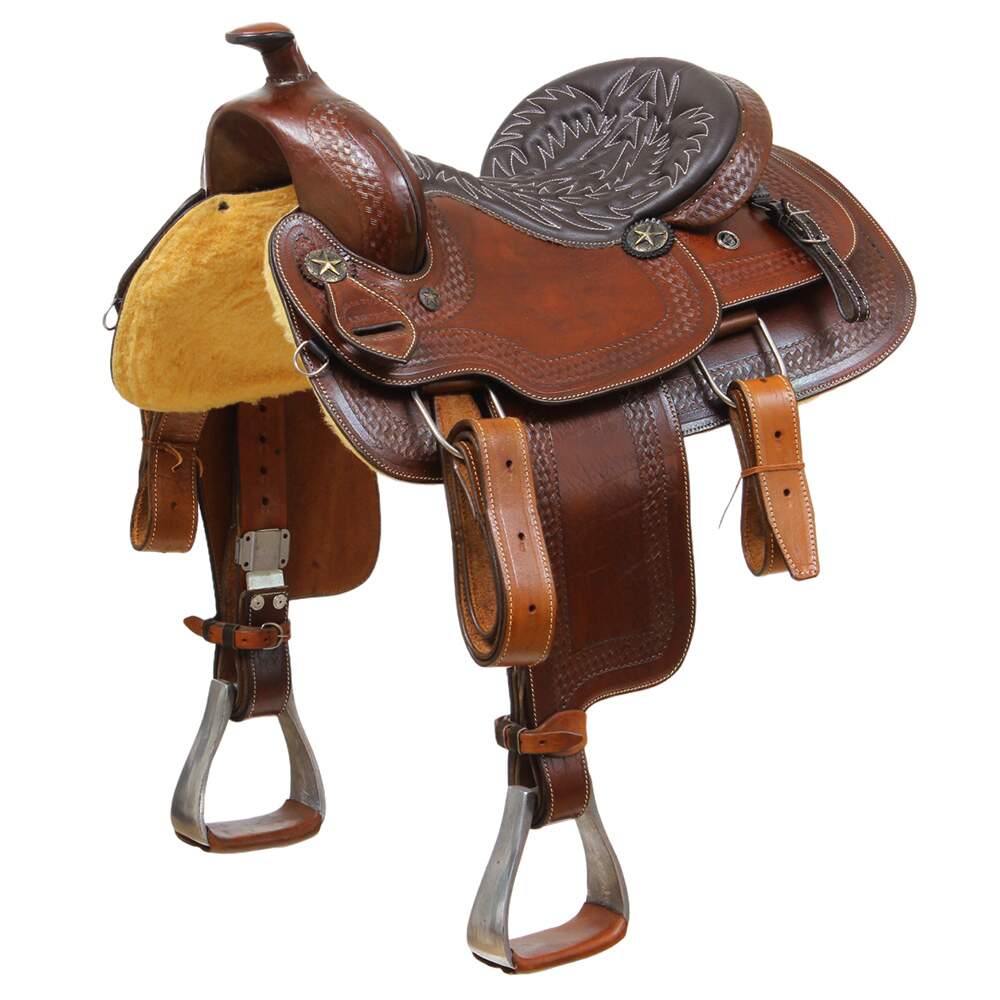 Sela Western para Prova Havana 15" Bronc-Steel 37262 - Rodeo West