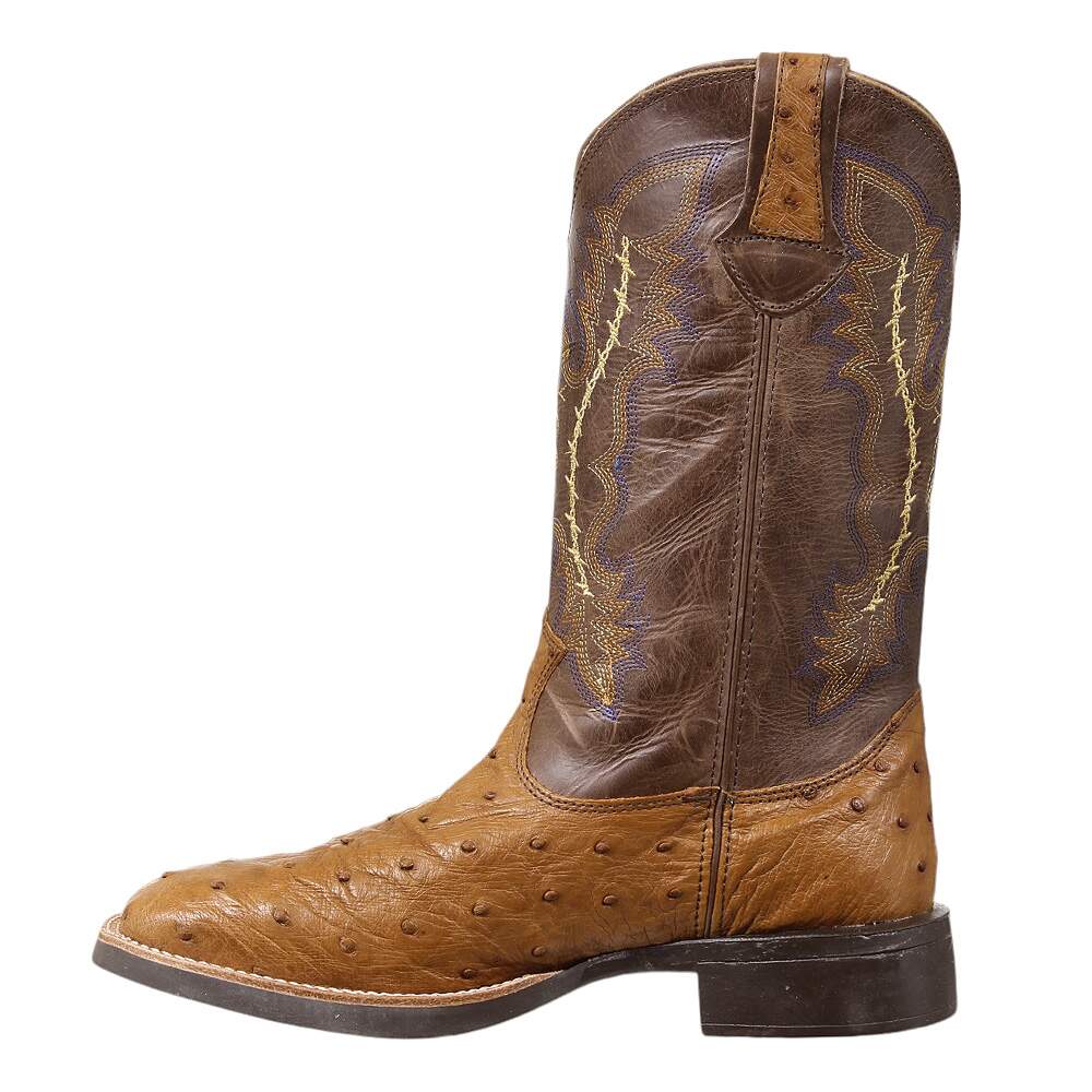 Bota Masculina de Avestruz Marrom Classic 36523 - Rodeo West