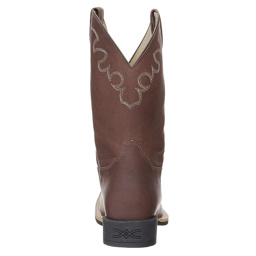 Bota Masculina Country Marrom Bico Quadrado Jácomo 29914 - Rodeo West