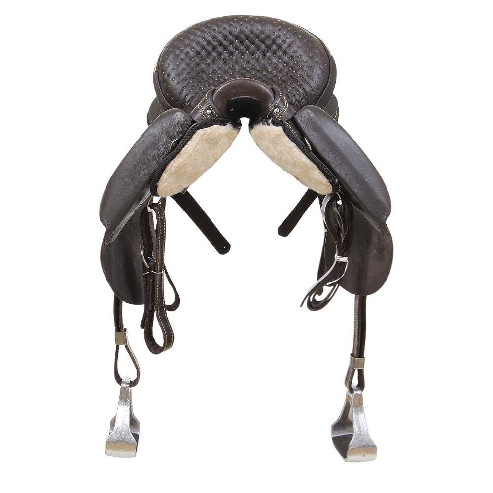 Sela para Cavalo Australiana DNA Assento 15" Bronc-Steel 38983 - Rodeo West