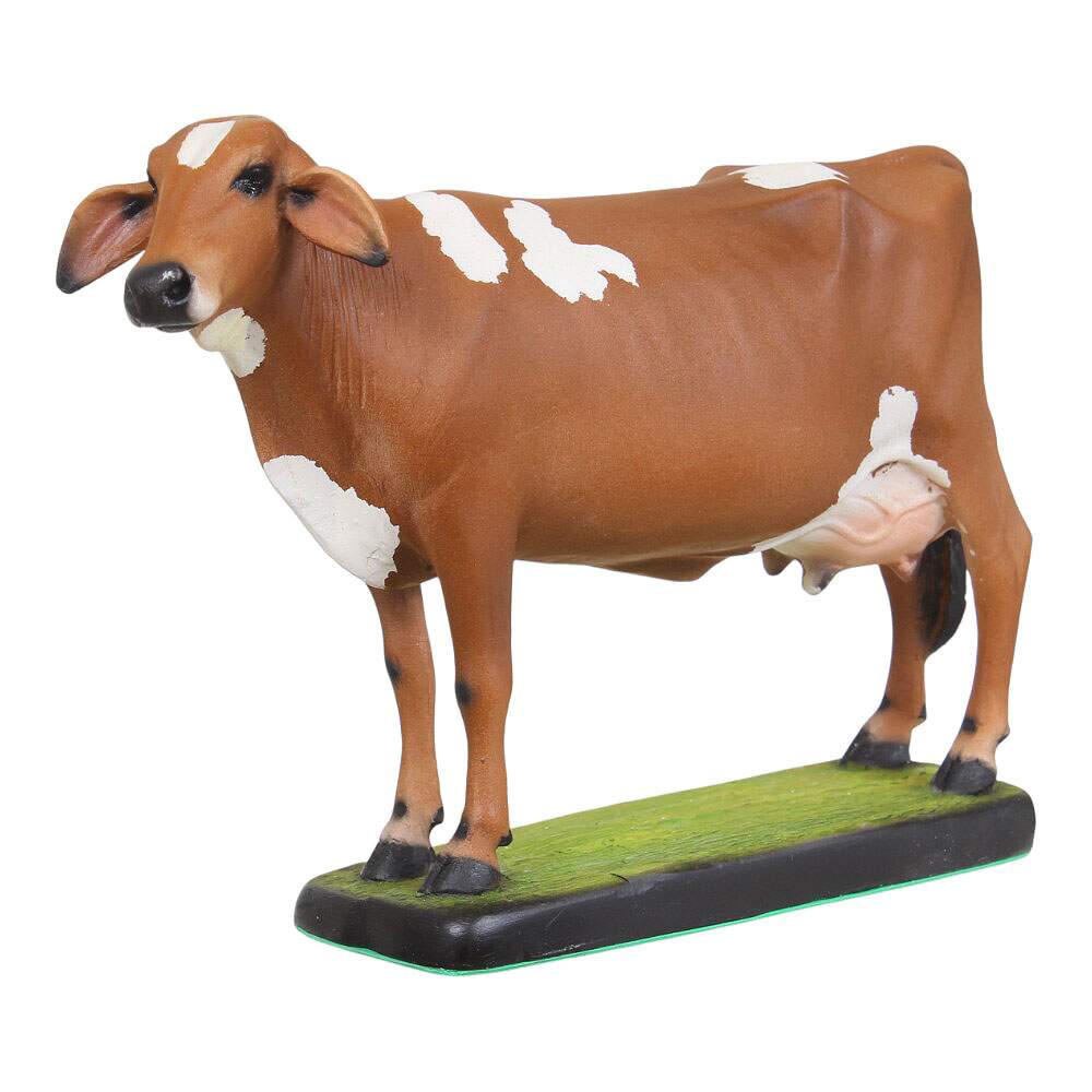 Escultura Vaca Mestiça Pintada Home Western Decor 39148 - Rodeo West