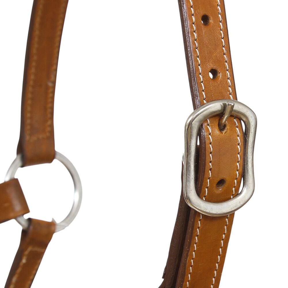 Cabresto em Couro Marrom Pyramid 38619 - Rodeo West