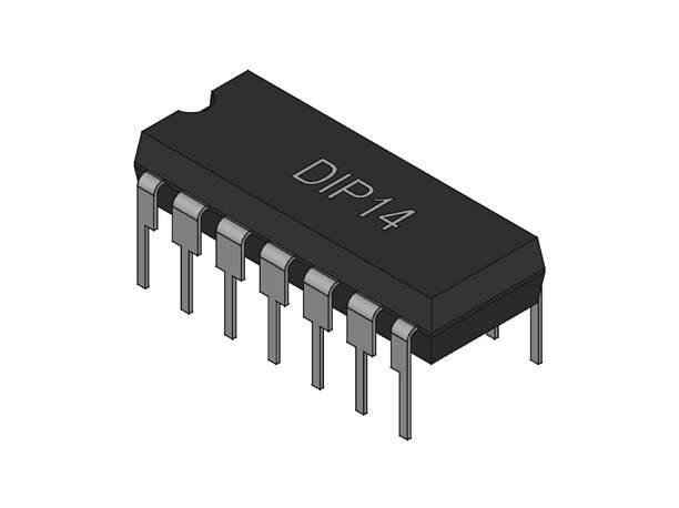 Circuito Integrado SN7404N DIP-14 - Nenotech Eletrônica