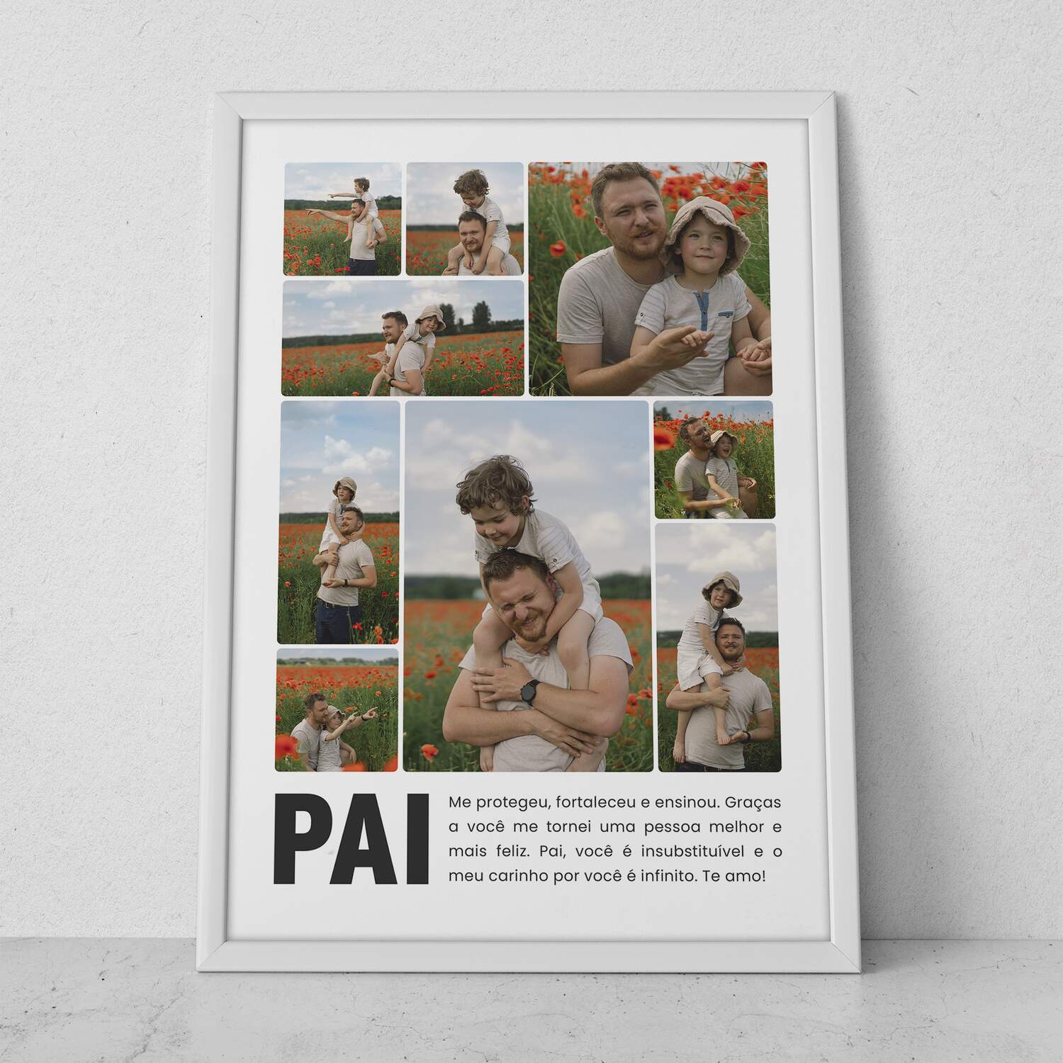Quadro Personalizado para Pais - Presente Perfeito e Decorativo