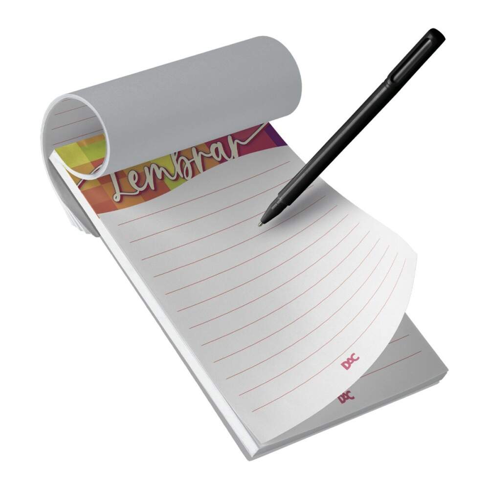 Bloco De Notas DAC Tarefas Colors - Papelaria Universitaria