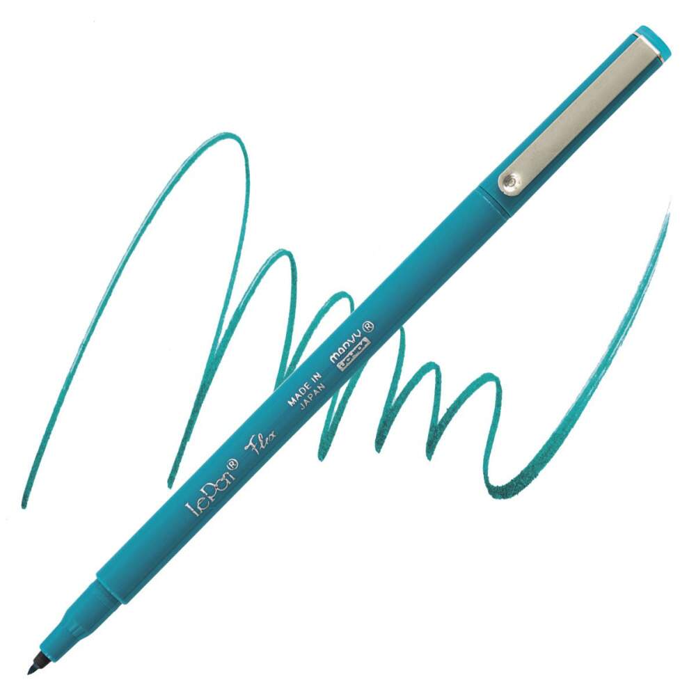 Caneta Marvy Uchida Le Pen Flex Teal - Papelaria Universitaria