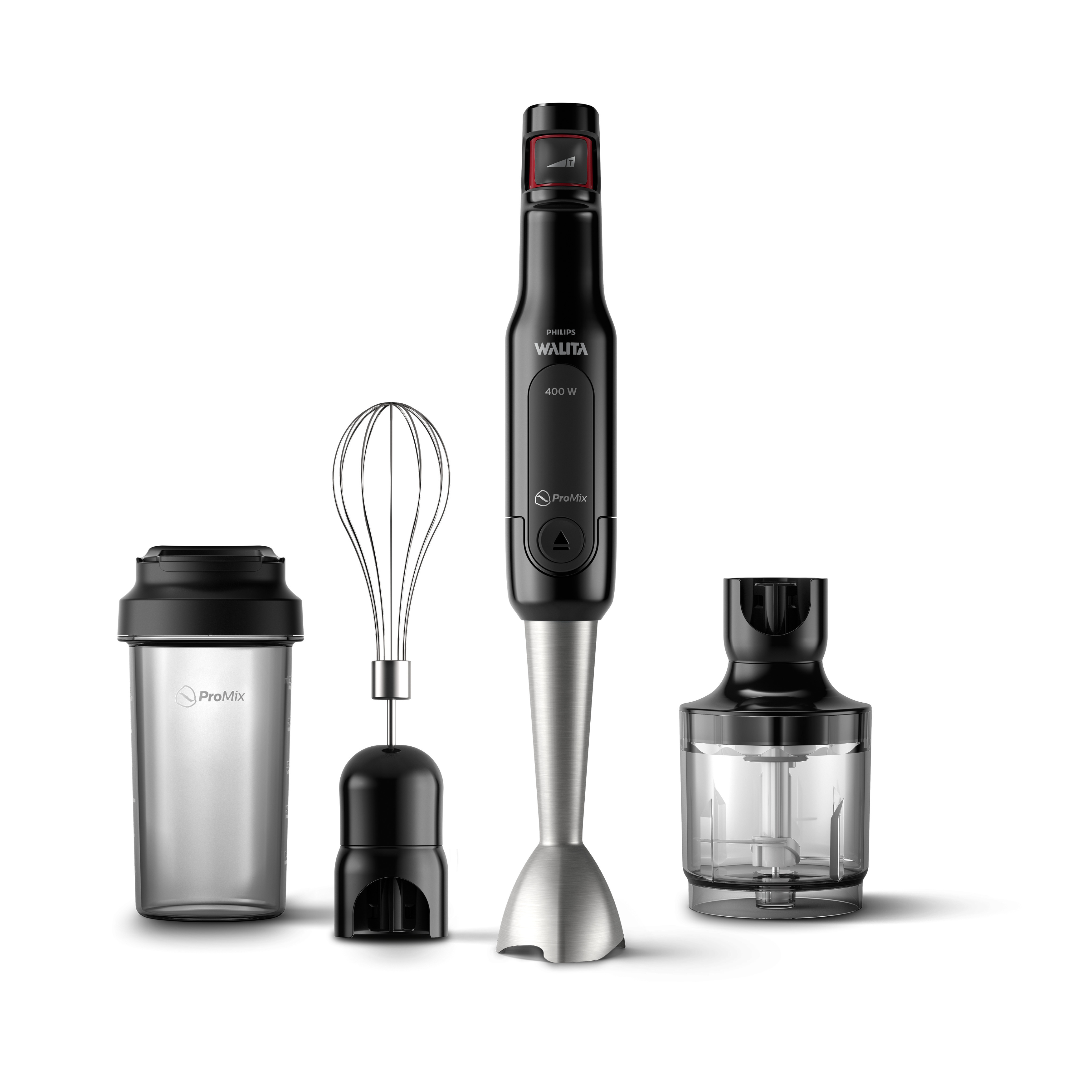 Mixer Pro Mix 400W Preto Walita 220V Philips - Gelox+