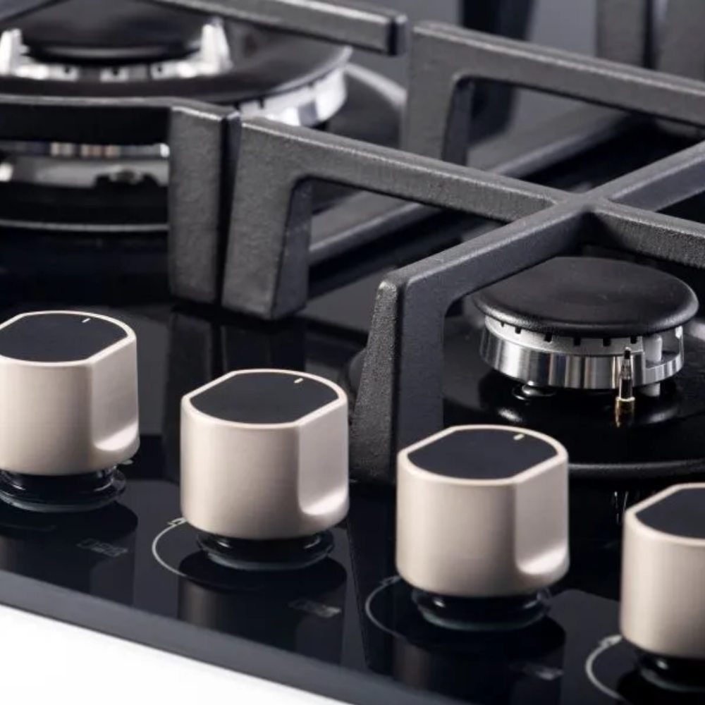 Cooktop a Gás Crystal 75cm 5 Queimadores SABAF Bivolt Crissair - Gelox+