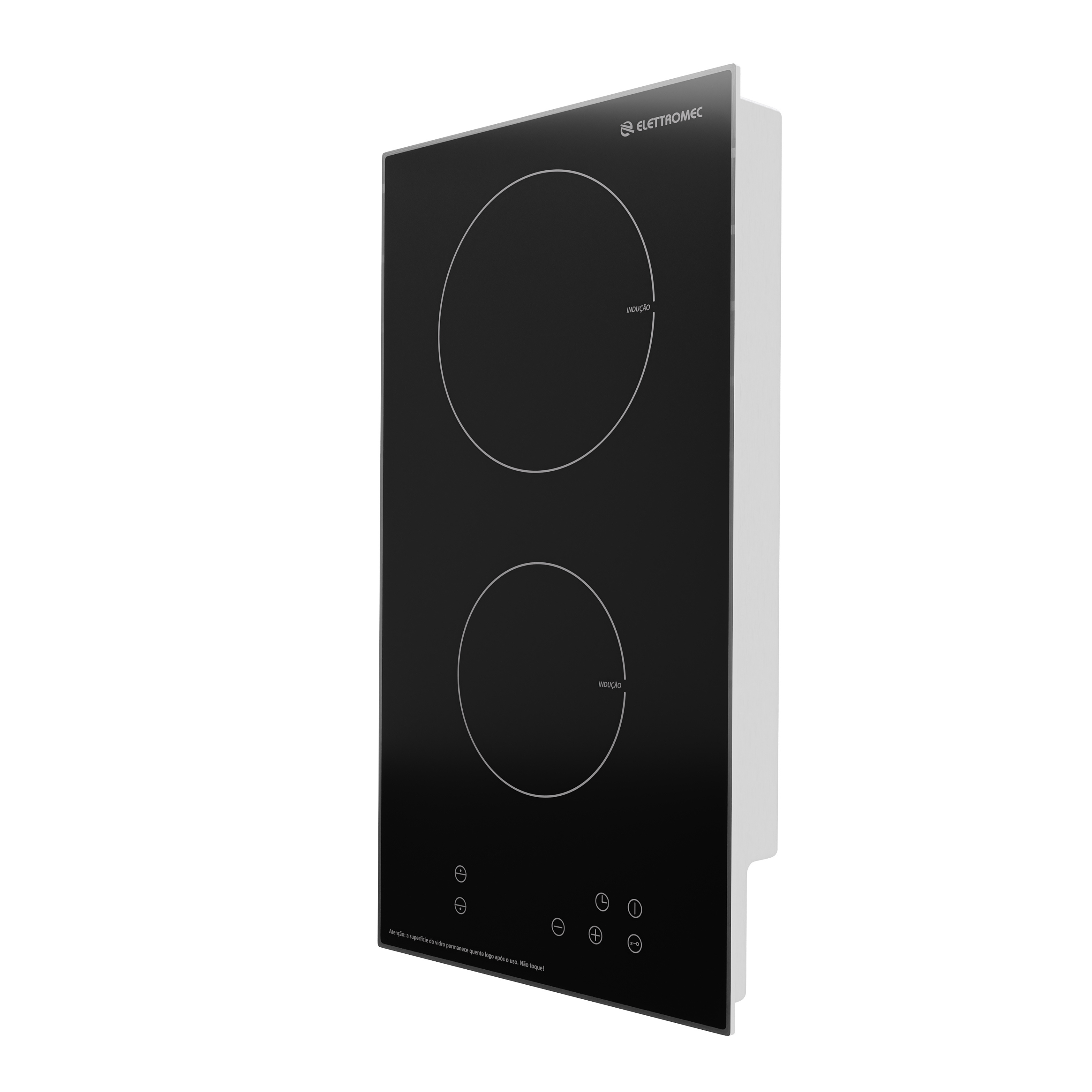 Cooktop Dominó Quadratto Indução 2 Queimadores 30cm 220V Elettromec ...
