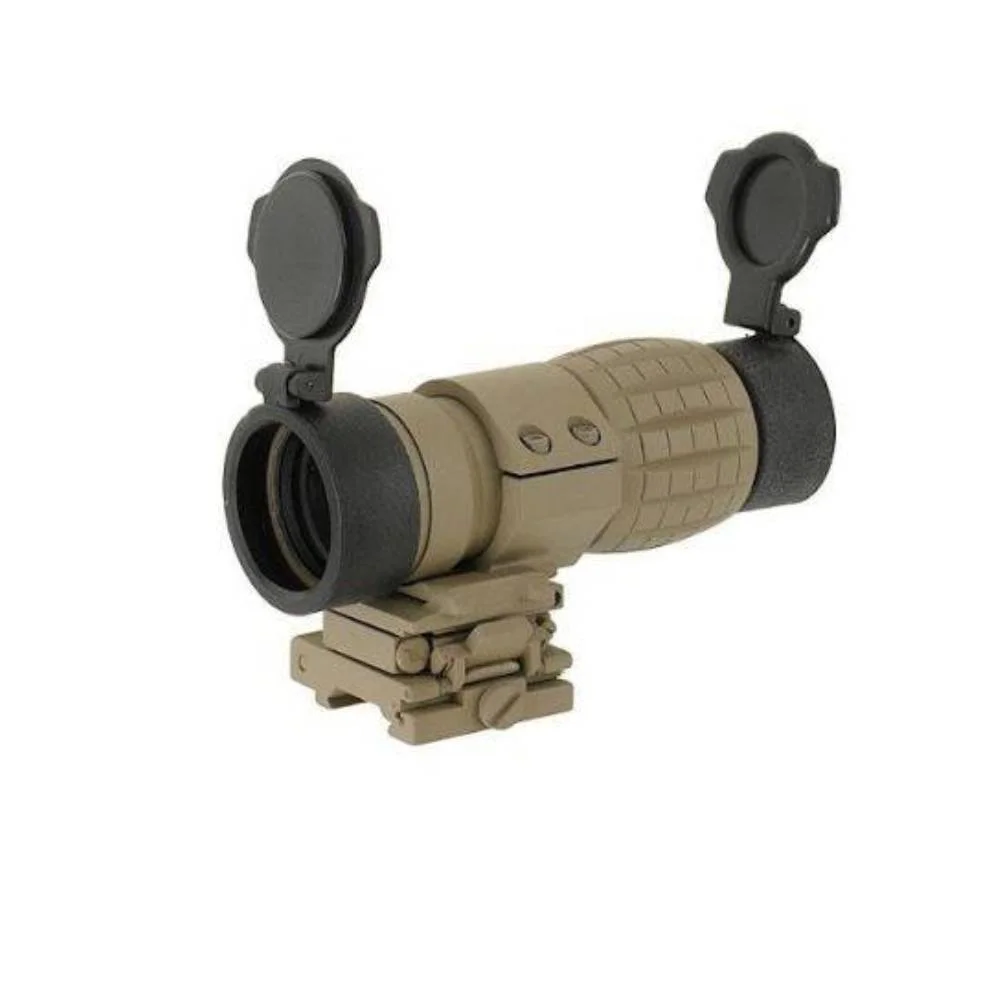 Mira Magnifier 3x Zoom Tan 22mm Airsoft - La Catedral Airsoft